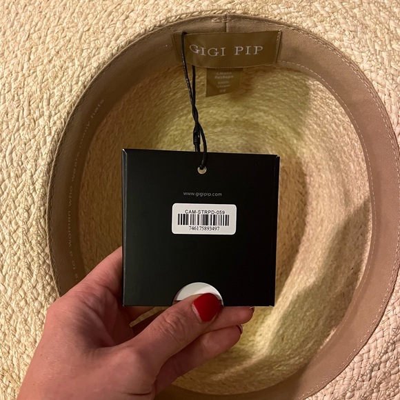 GIGI PIP | Accessories | Gigi Pip Camilla Fedora New With Tags Size Ml ...